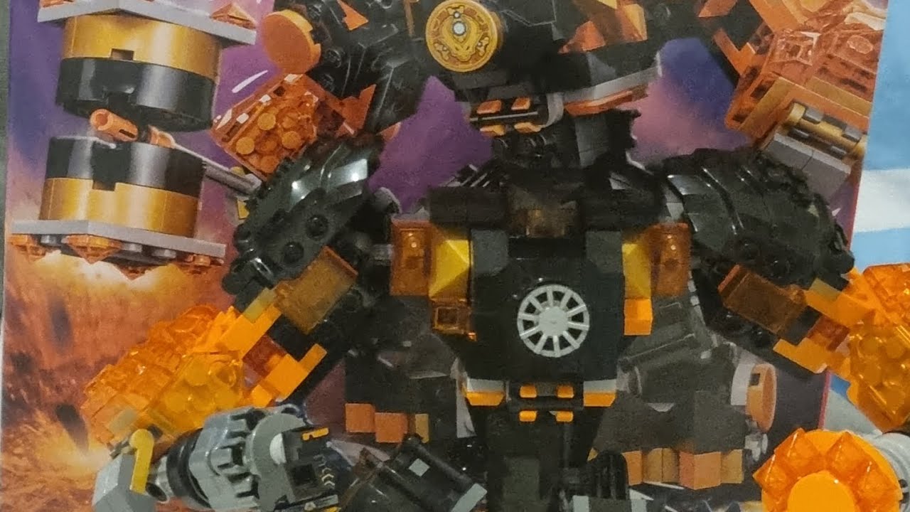 i made a mini upgrade on Cole's mech and made it, evil? - YouTube