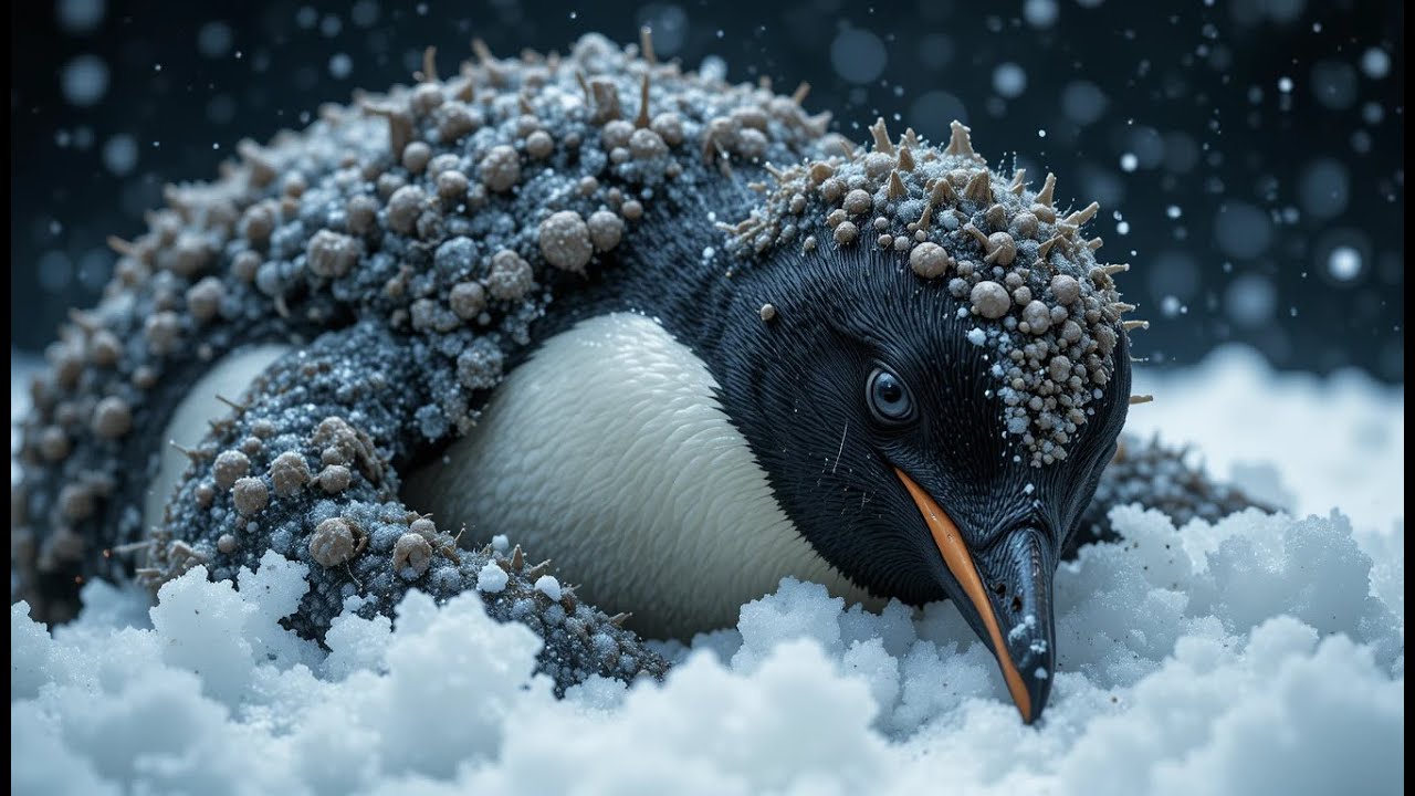 🚨"Rescue an Injured Penguin Covered in Barnacles | Extreme Antarctic ...