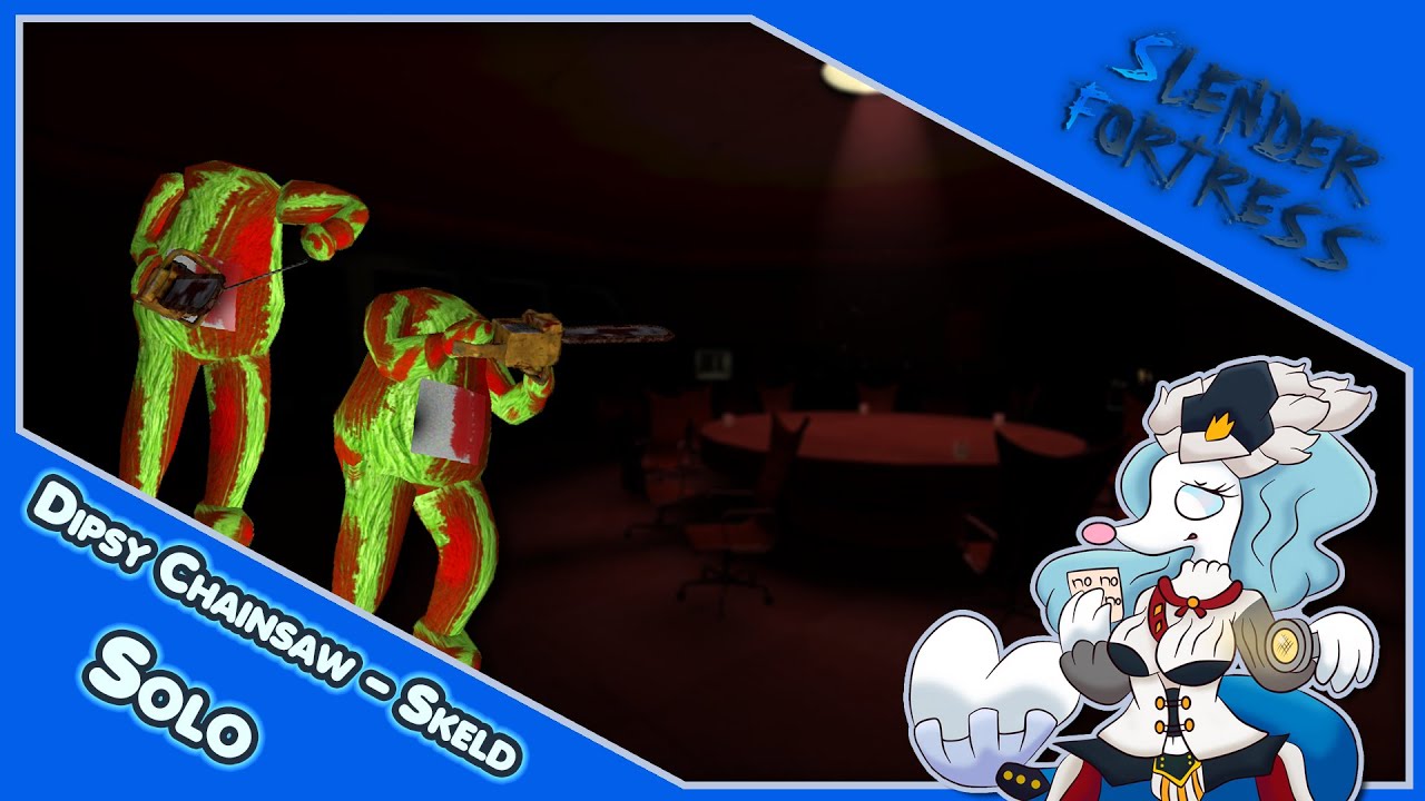 Slender Fortress | Dipsy Chainsaw - Skeld | Solo - YouTube