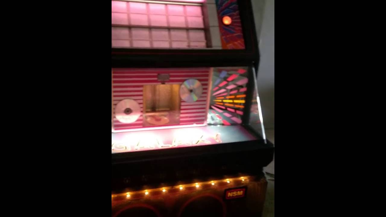 JukeBox NSM Galaxy restored & upgraded (sold) - YouTube