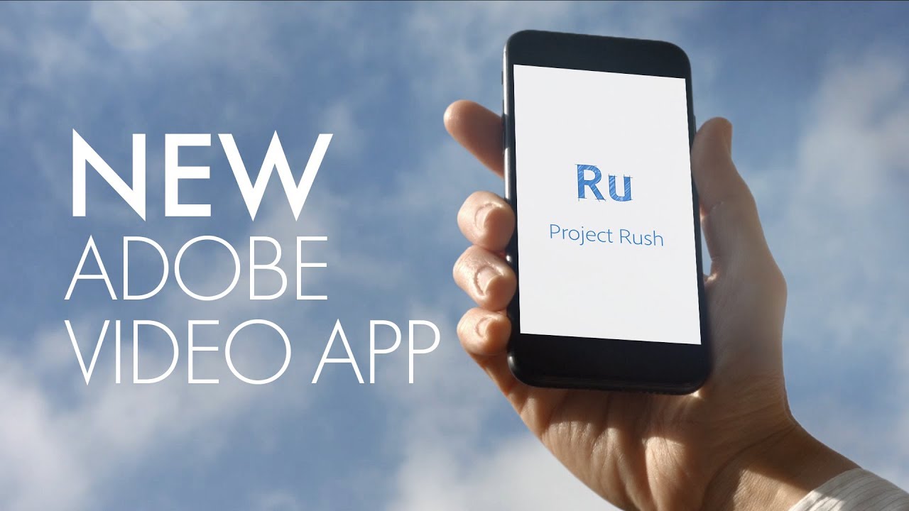 New Adobe Mobile Video App PROJECT RUSH Review on iPhone (IBC 2018 ...