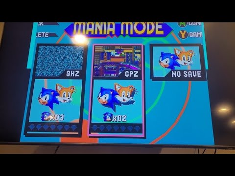 Dreamcast Sonic Mania - VMU save support - YouTube