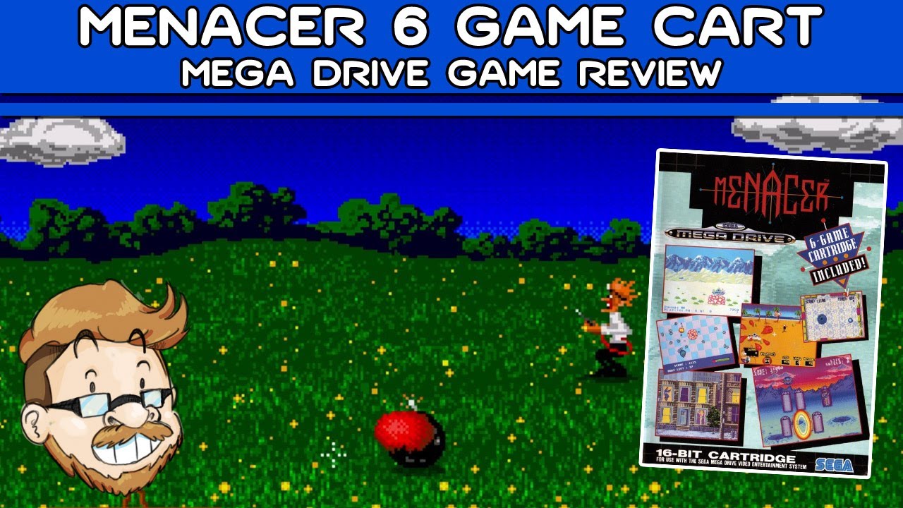 Menacer 6 Game Cartridge - Mega Drive Game Review - YouTube