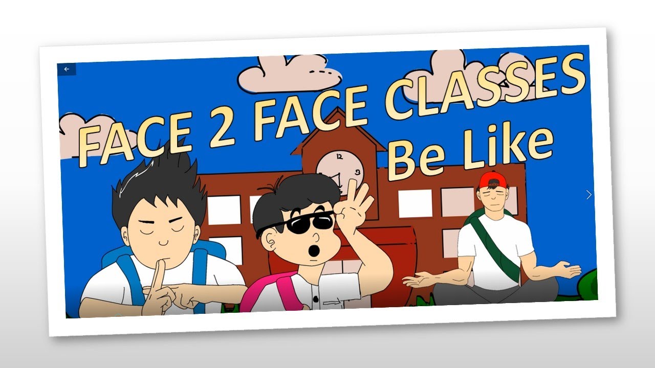 FACE TO FACE CLASSES | EPISODE 1 | Pinoy Animation - YouTube