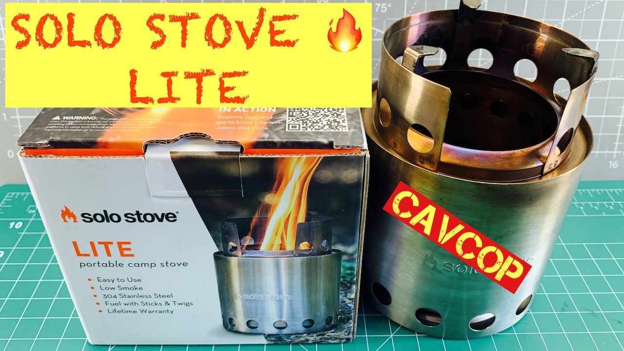 Solo Stove Lite unboxing and first use. - YouTube