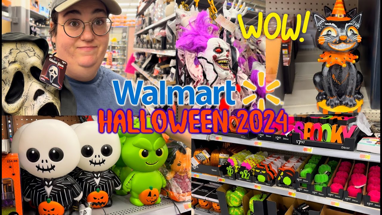 NEW Halloween At Walmart! Shopping Walmart for Halloween 2024 - YouTube