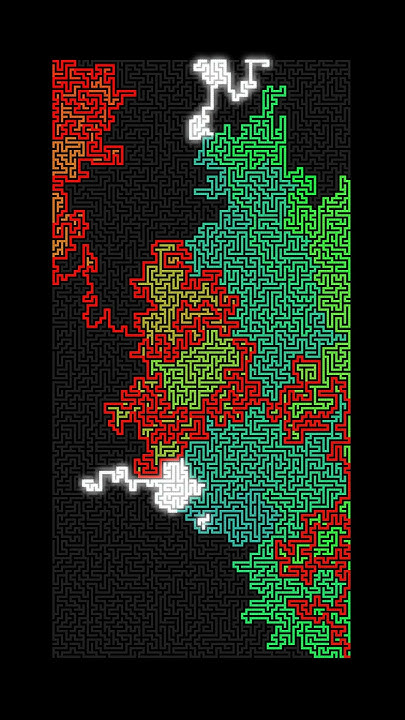 A* algorithm resolving maze ! episode 26 🔥 - YouTube