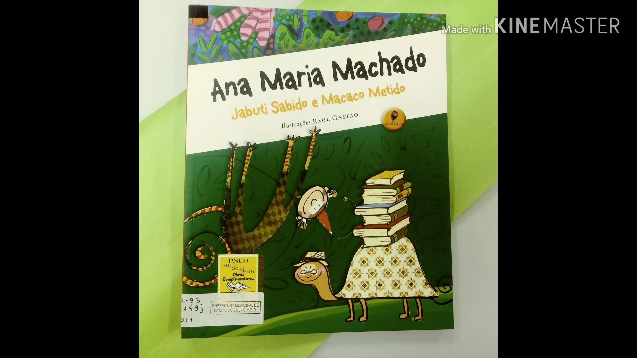 Jabuti Sabido e Macaco Metido - Ana Maria Machado - YouTube