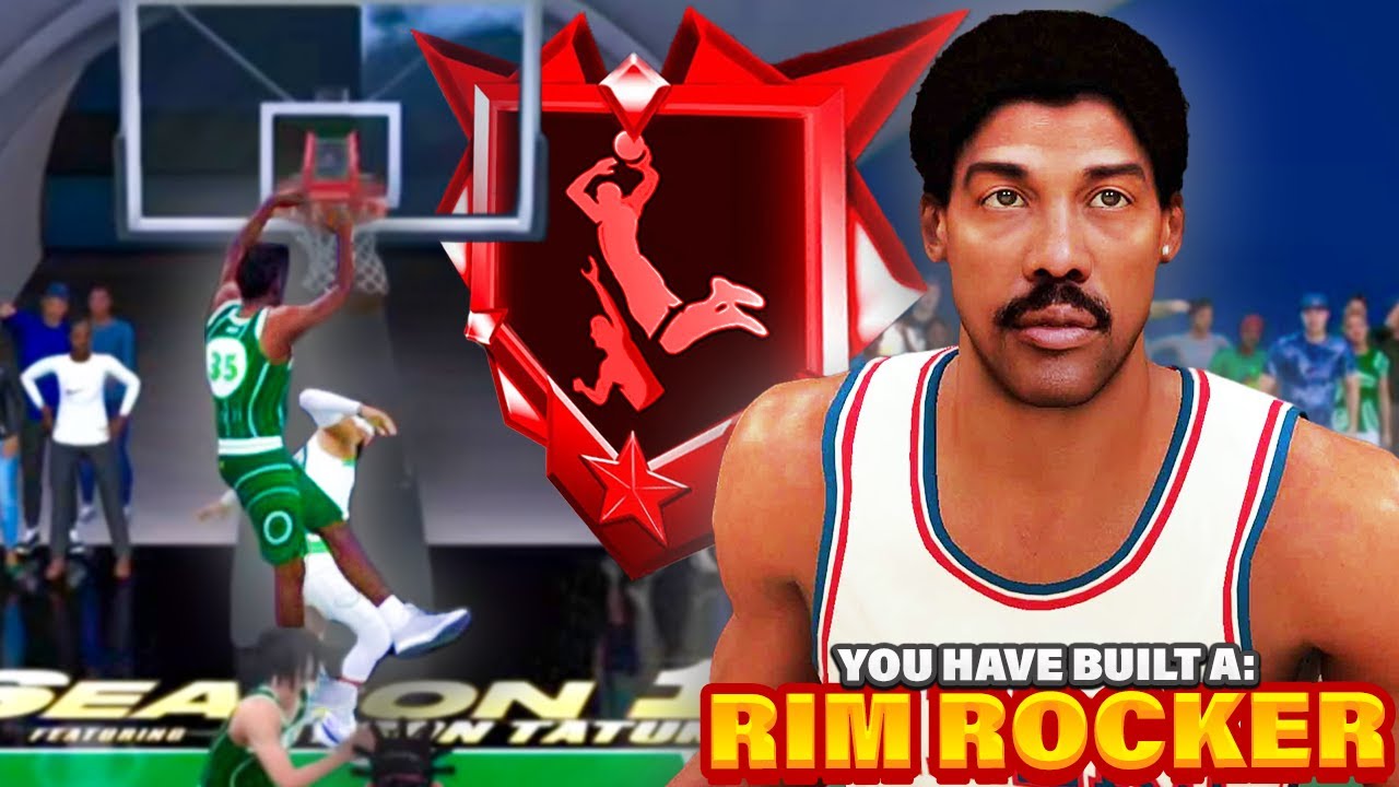 I Created The Most Rare Build In NBA 2K25! The Rim Rocker Build! - YouTube