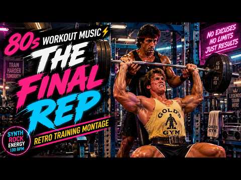 80s WORKOUT MUSIC ⚡ Retro-Trainingsmontage | THE FINAL REP