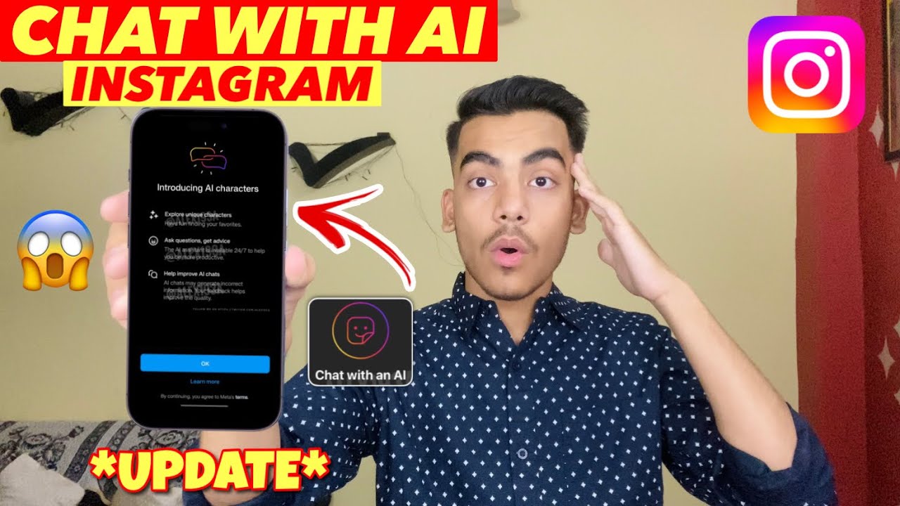 Instagram Chat With Meta Ai | Instagram Ai New Feature | Instagram New ...