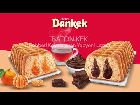 Efsane Dankek Baton Kek’ten yepyeni bir haber: Mandalina Soslu ve Çikolatalı Soslu Baton Kek!