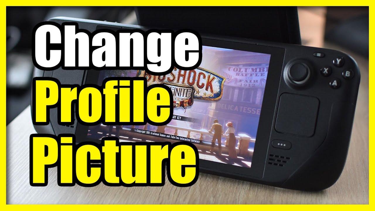 How to Change Profile Picture on Steam Deck with Custom Picture (Fast ...
