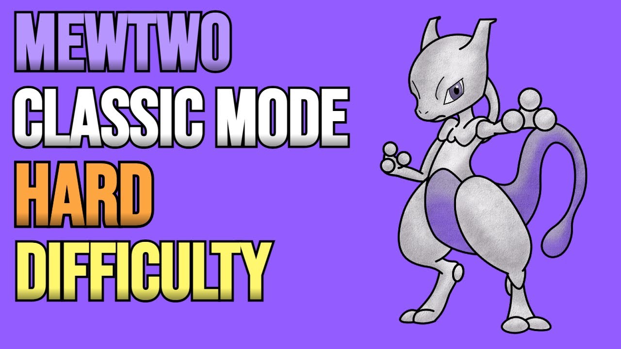 Smash Remix - Classic Mode - (HARD Difficulty) (Mewtwo) - YouTube