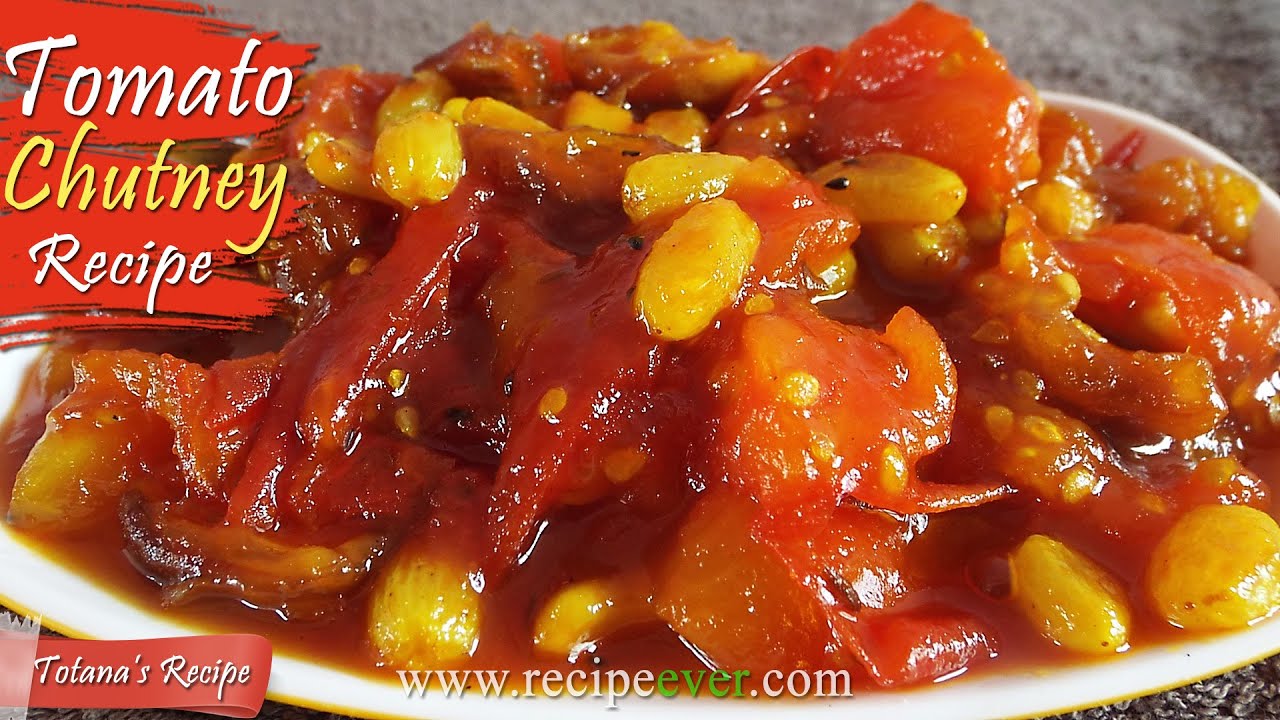 Chatni recipe | Bengali tomato chutney recipe | Chutney recipes | Sweet ...
