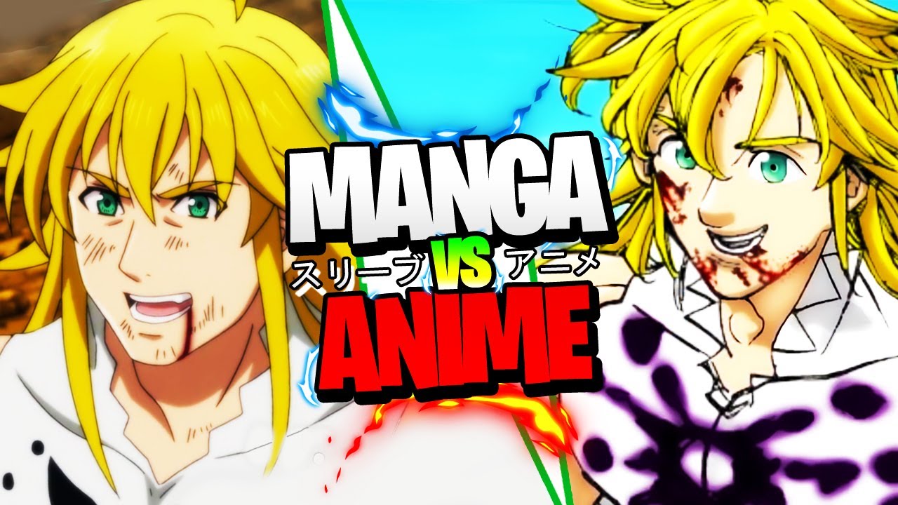 Meliodas Rey Demonio Vs Ban | Batalla Completa | Anime VS Manga ...
