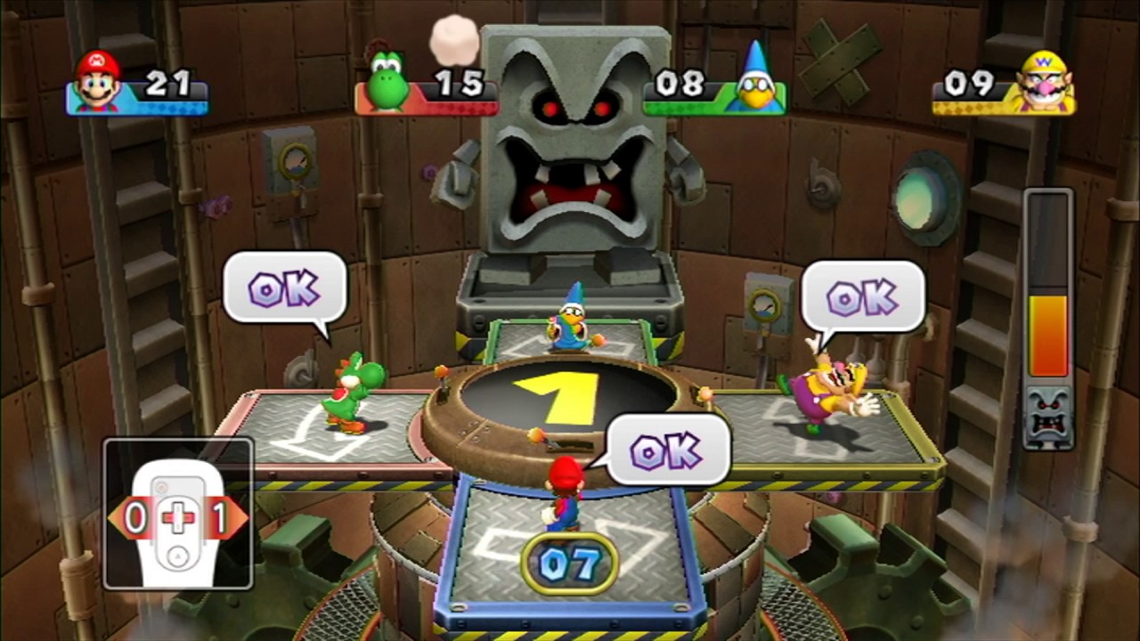 Mario Party 9 Boss # 3: Whomp - YouTube