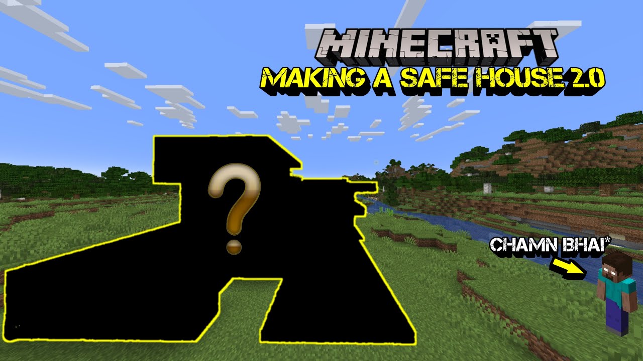 Mincraft Making a new safe house Because...... I EP 12 - YouTube
