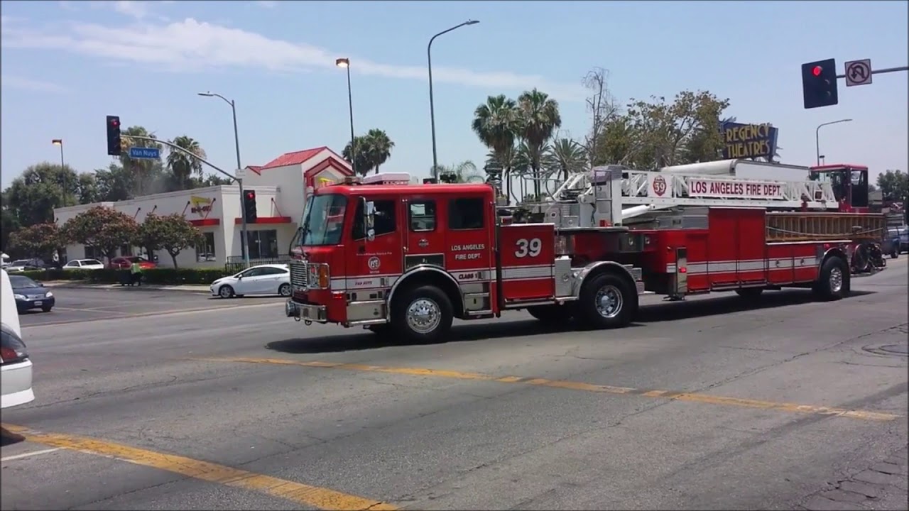 LAFD Light Force Response Compilation - YouTube