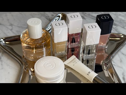Dior Beauty Haul 2025 | Dior Nail Care Collection | Dior Vernis 100 Nude Look