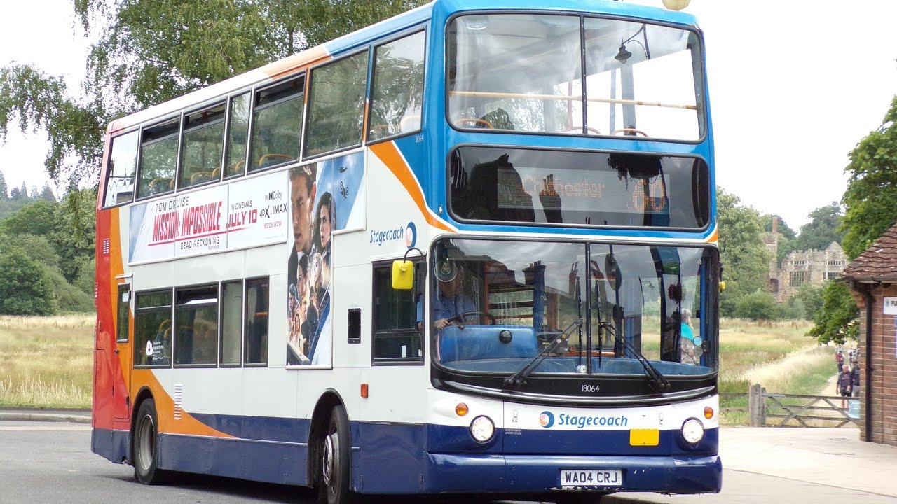 Kickdown and Awesome Sounding! Stagecoach South 18064 WA04 CRJ On Route ...