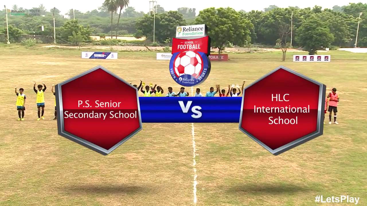 RFYS: Chennai Jr. Boys - P.S.Senior Secondary School vs HLC ...