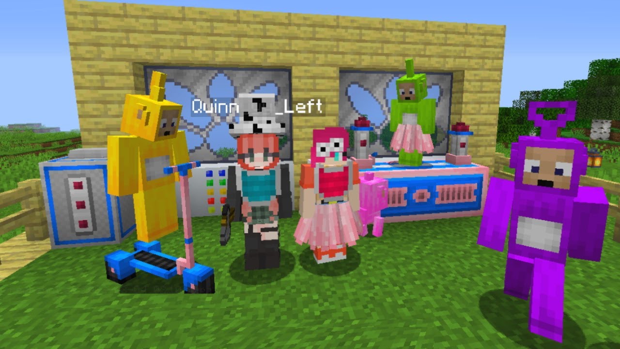 Ruining my childhood | Minecraft Teletubbies mod - YouTube
