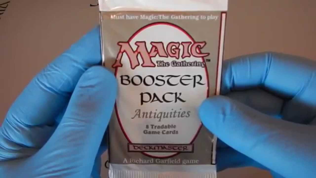 Antiquities Booster 9 opened for Everyone! MTG Magic the gathering ...