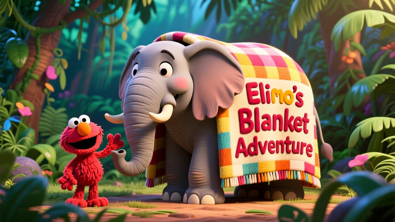 Elmo's Magical Safari Adventure - Animated Bedtime Story - YouTube