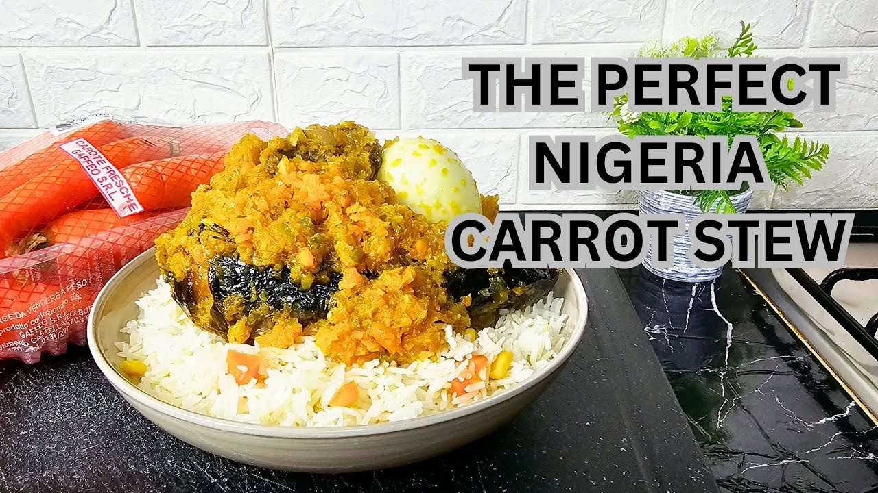 THE PERFECT CARROT STEW FOR 2025 - YouTube