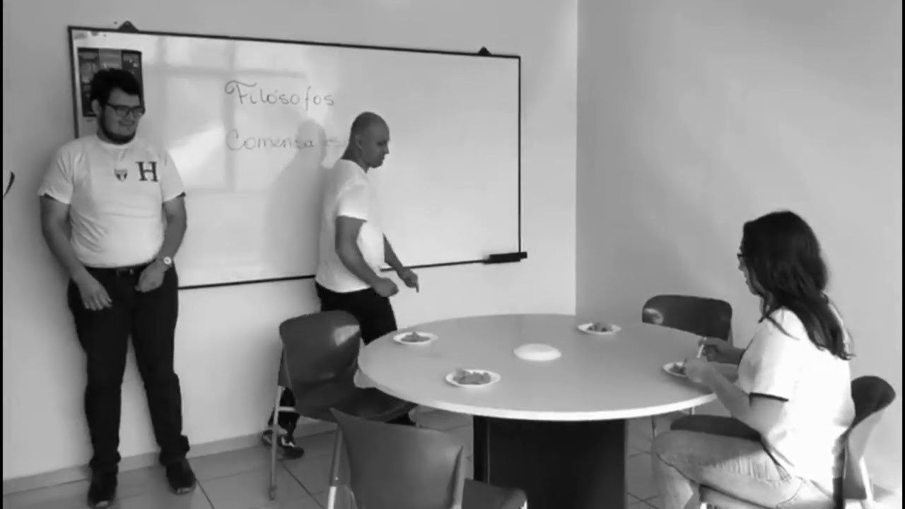 Problema de los Filósofos Comelones - YouTube