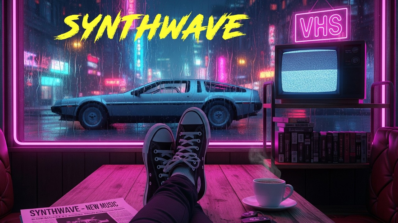 Synthwave | Retro 80s Mix | Neon Nights VHS Vibes 🌃 Perfect for Night ...