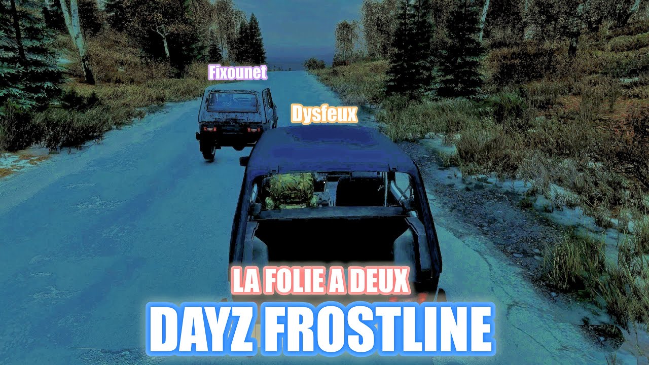 Dayz Frostline: Course de LADA, Saut, Crash, Drift - YouTube