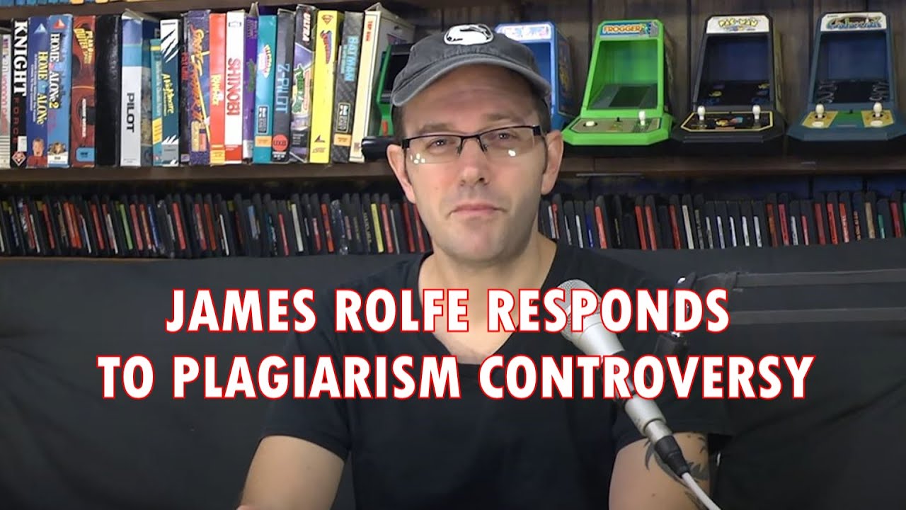 James Rolfe AVGN Responds To Cinemassacre Plagiarism - YouTube