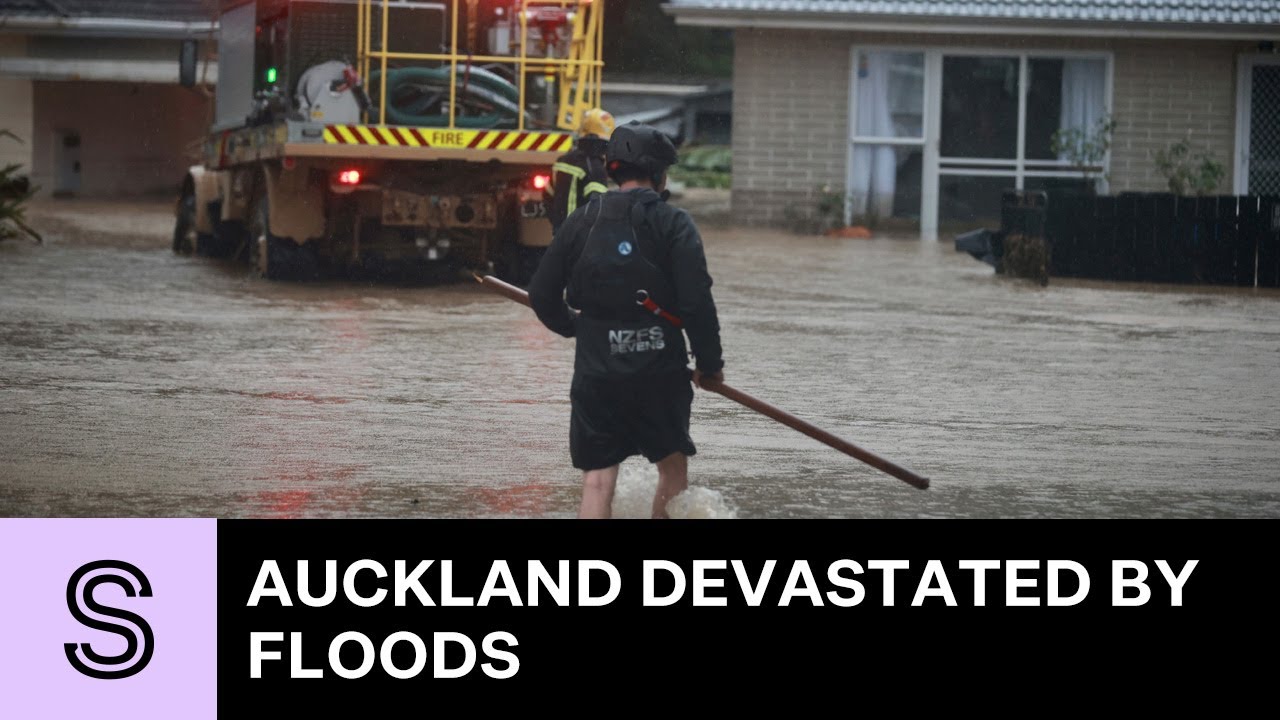 Auckland flooding: Footage shows extent of damage, state of emergency ...