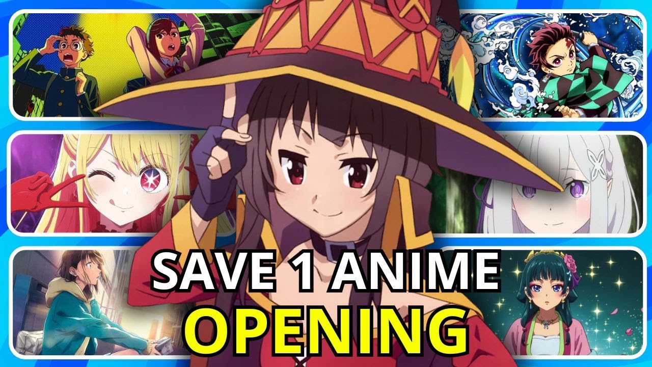 SAVE ONE ANIME OPENING🔥 | Which Anime Opening do you prefer? - YouTube