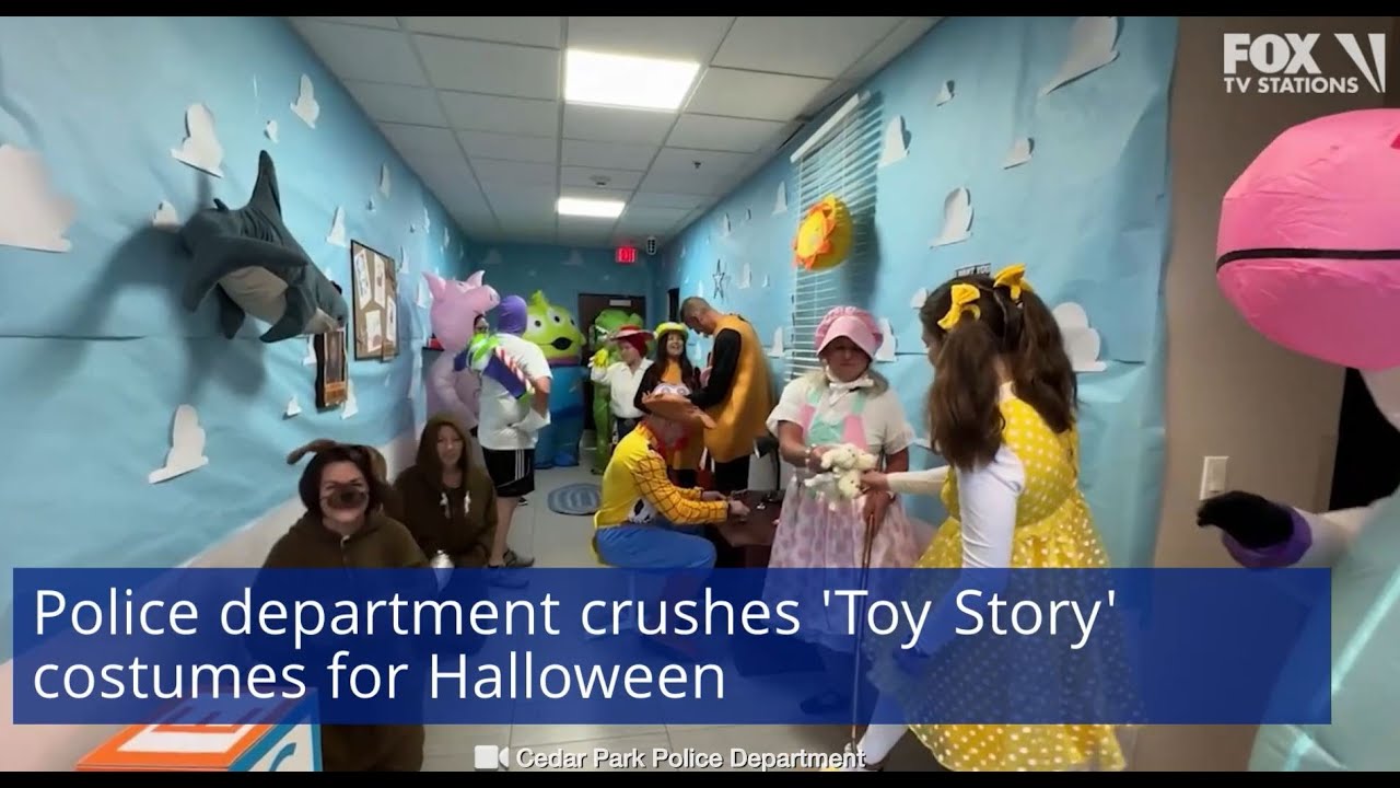 'Andy's coming!": Police department crushes with Disney-inspired ...