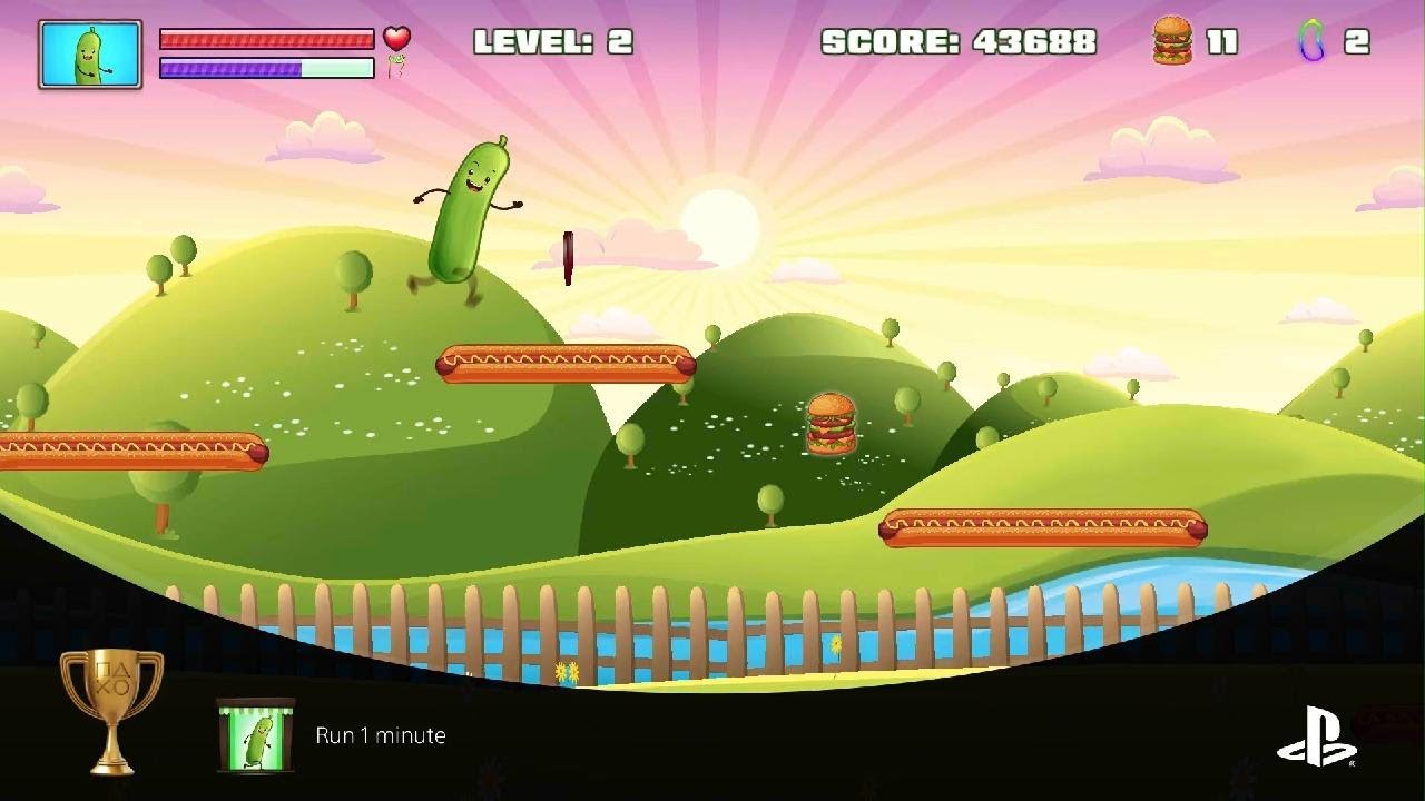 Pickle Run ~ Run 1 minute Trophy - YouTube