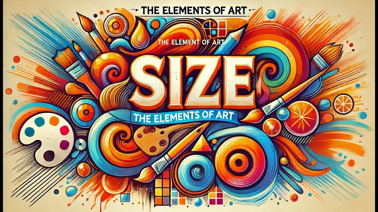The Element of Art - The Power of SIZE in Your Art! - YouTube