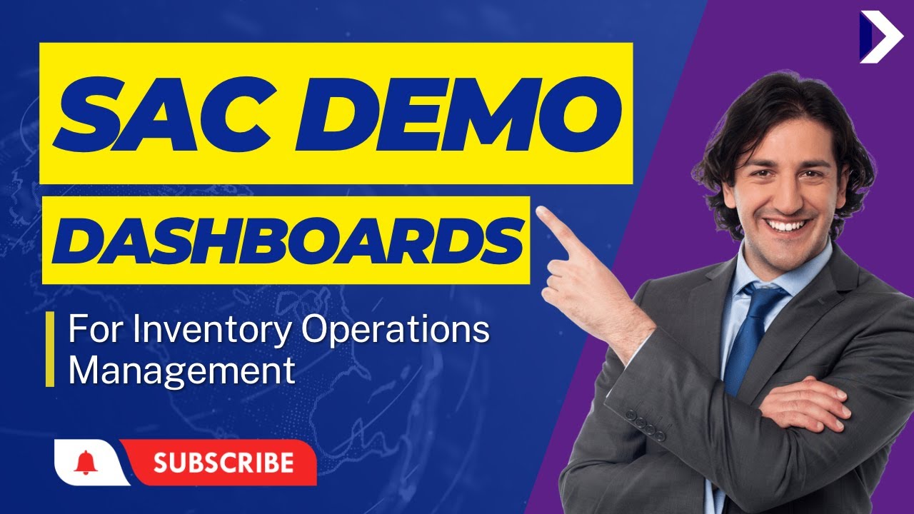 SAC Demo Dashboard for Inventory operations management - YouTube