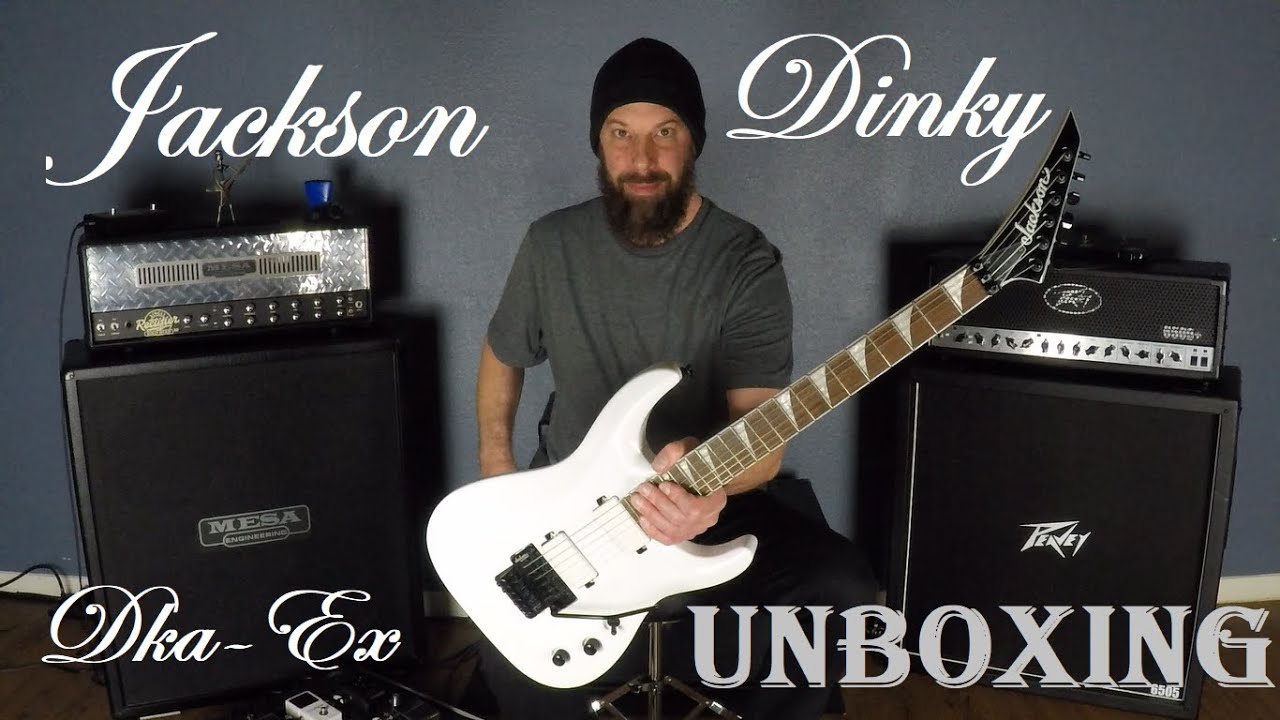 Unboxing - Jackson X Series DKA-EX Dinky (Snow White) - YouTube