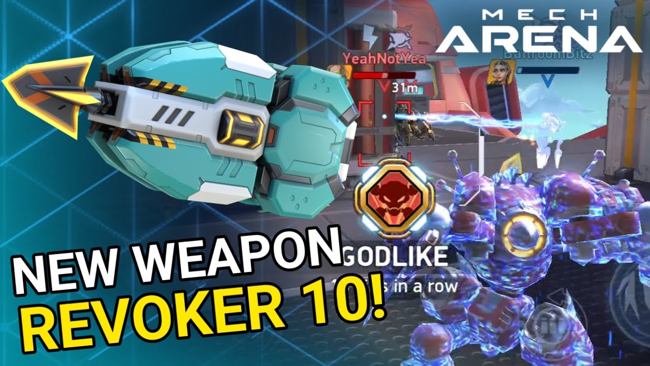 The Revoker 10 is here! | Redd - Mech Arena Gameplay - YouTube