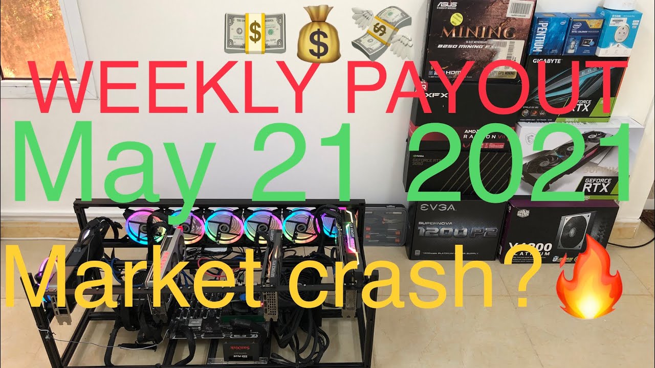 Crypto mining profit | weekly payout May 21 2021| Q & A - YouTube