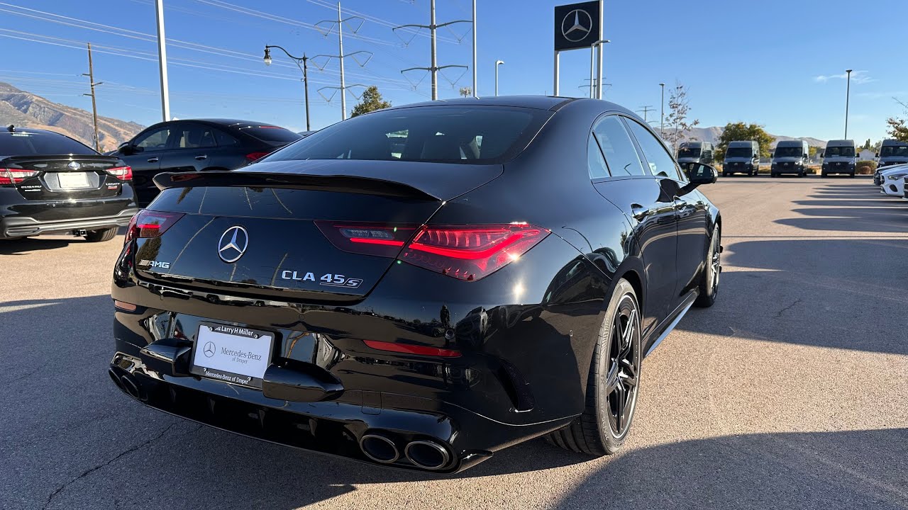 2025 Mercedes AMG CLA 45 S Coupe Review! - YouTube