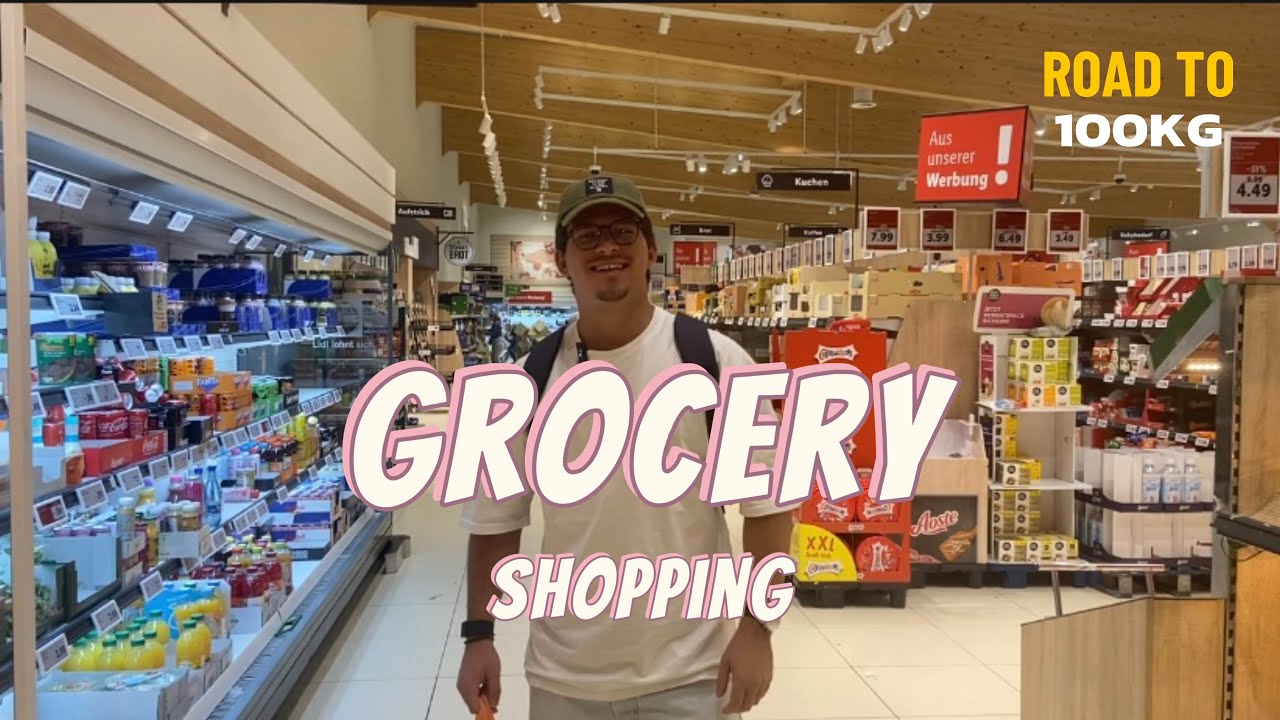 Grocery Shopping with a 21-Year-Old Bodybuilder - YouTube