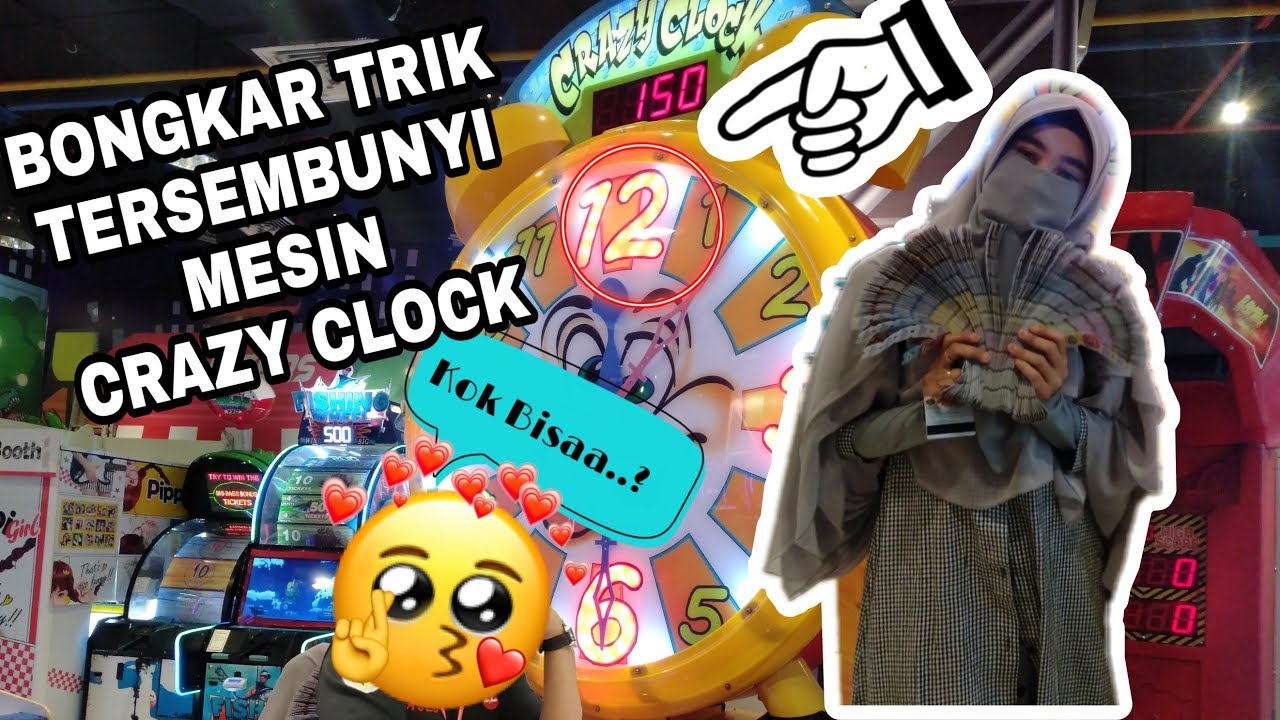 #jackpot #crazyclock #funworld BONGKAR RAHASIA TRIK CRAZY CLOCK,AUTO ...