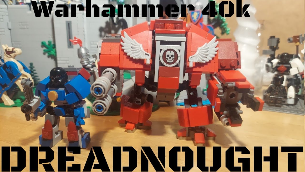 Lego Warhammer 40k Dreadnaught MOC - YouTube