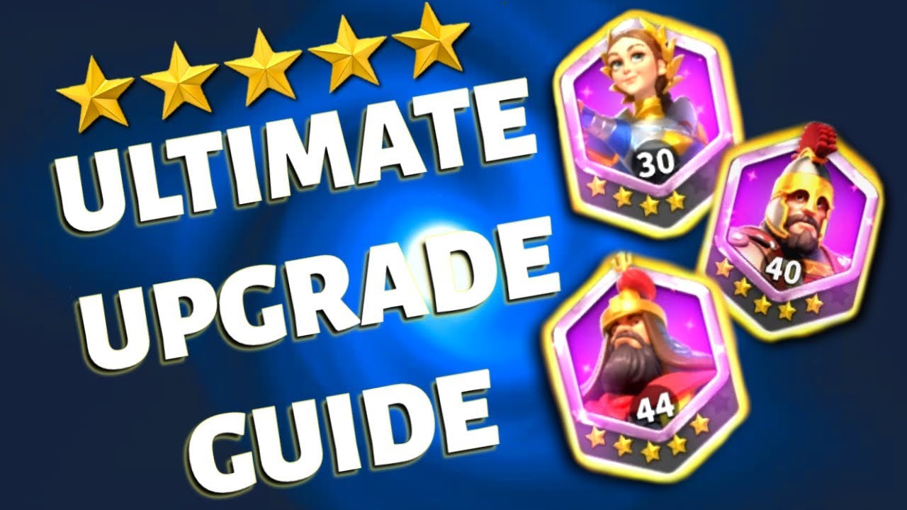 Rise Of Kingdoms : Ultimate Upgrade Guide! - YouTube