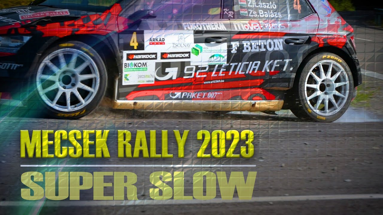 Super Slow I Mecsek Rally 2023 - YouTube