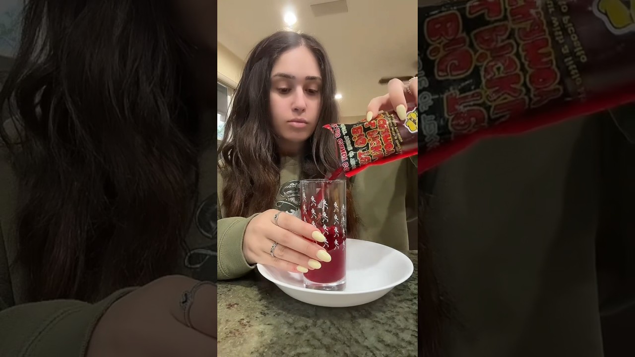 CHAMOY PICKLE WITH HOT CHEETOS🤤 - YouTube